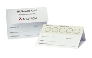 Biosamples collection cards - Medabio